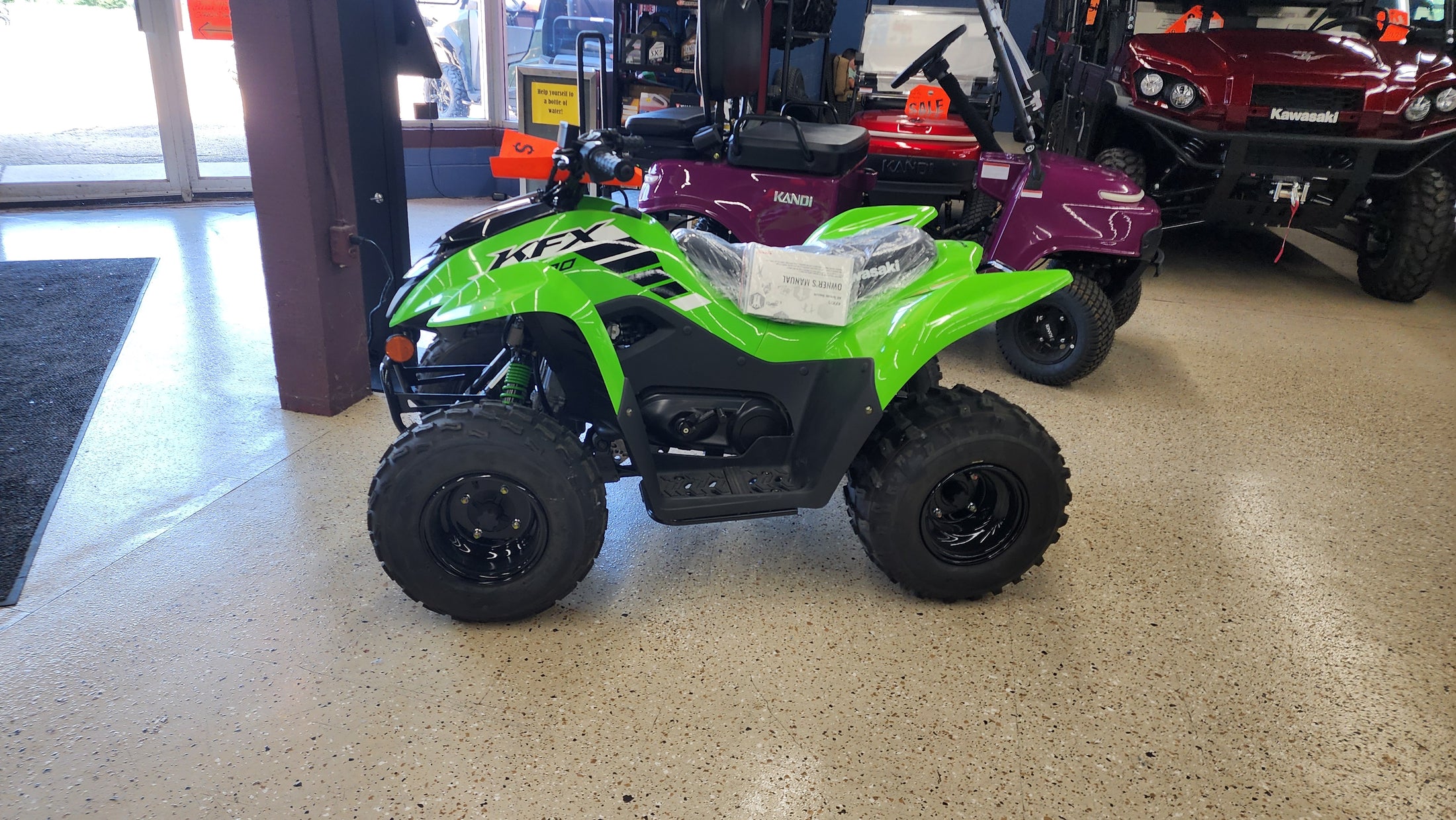 2025 Kawasaki KFX 90 Youth ATV – westcentralpowersports
