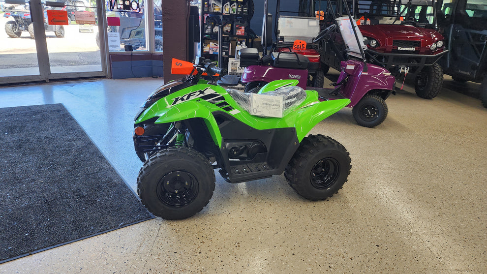 2025 Kawasaki KFX 90 Youth ATV – westcentralpowersports